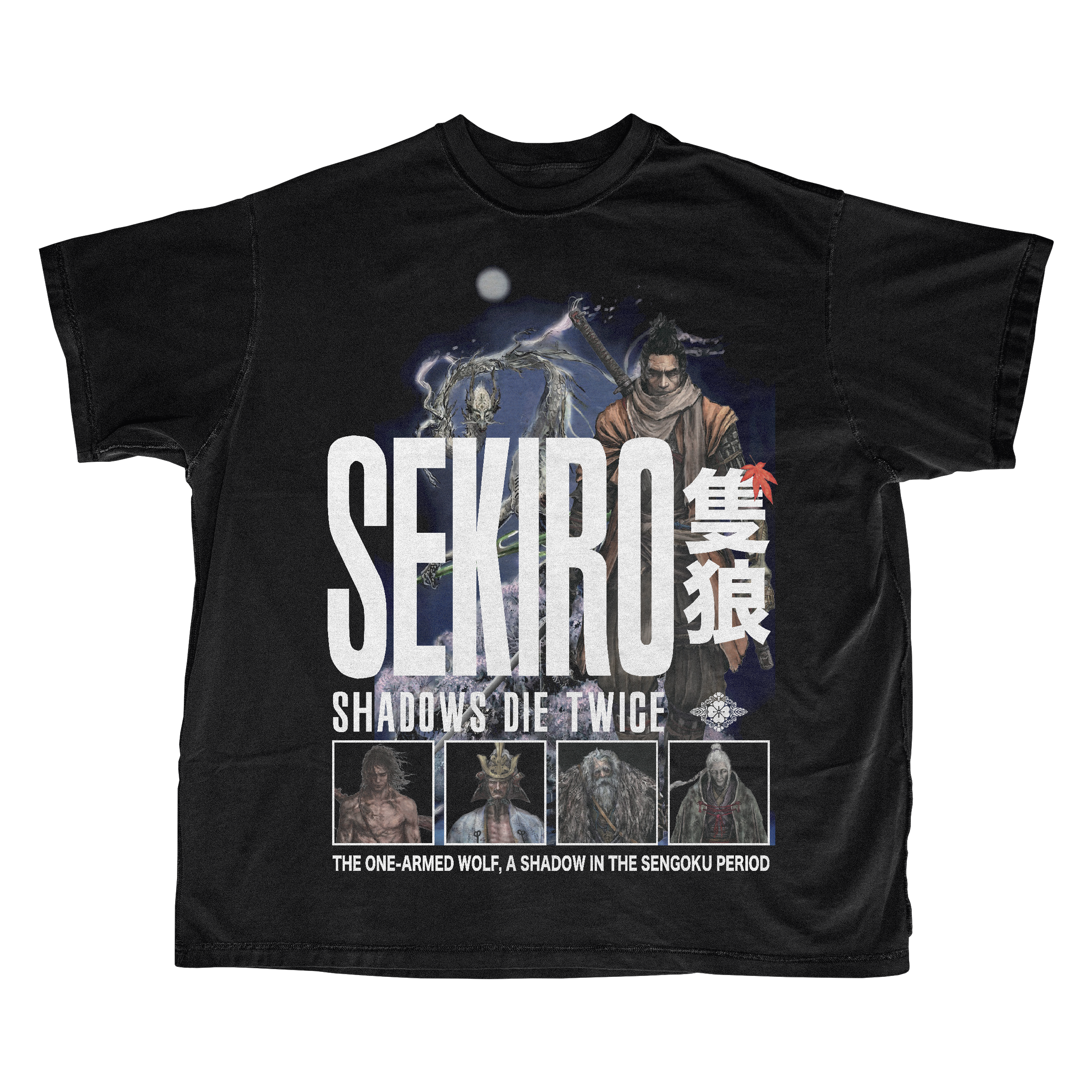SEKIRO: ONE-ARMED WOLF TEE – Cellar Door